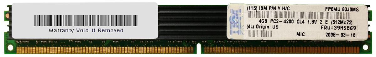 39M5869 IBM 4GB DDR2 PC4200 Memory
