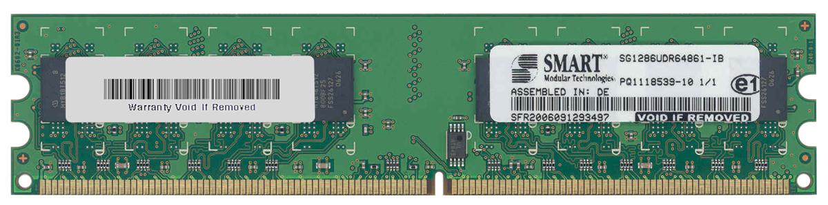 SG1286UDR64861-IB Smart Modular 1GB DDR2 PC6400 Memory