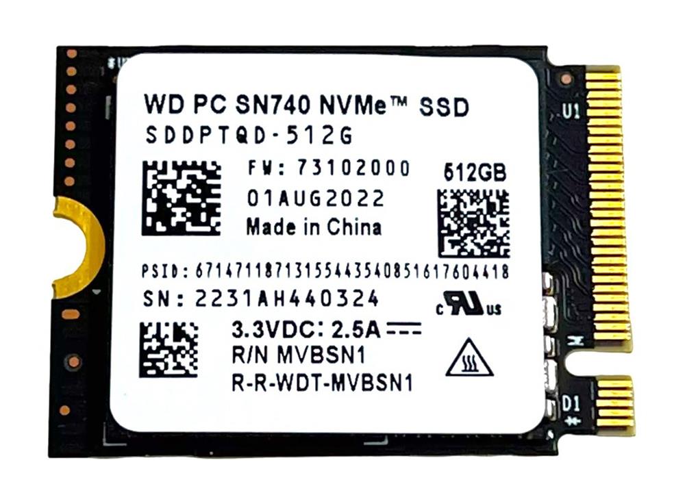 SDDPTQD-512G Western Digital Solid State Drive