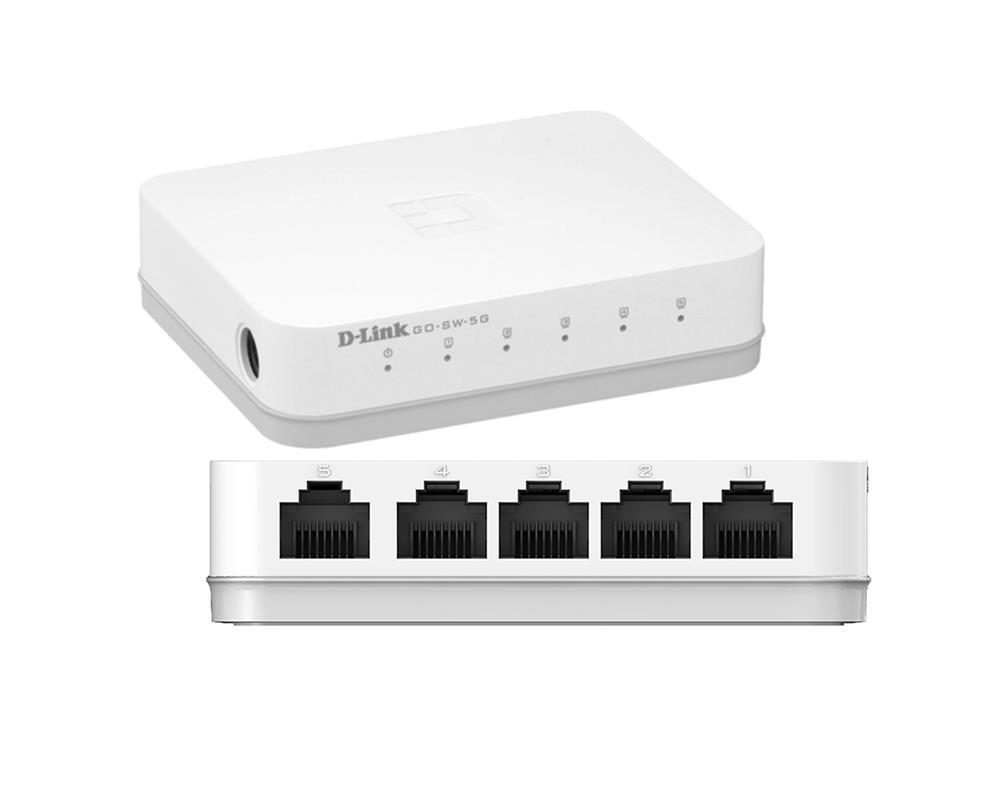 GO-SW-5GE D Link Network Switch