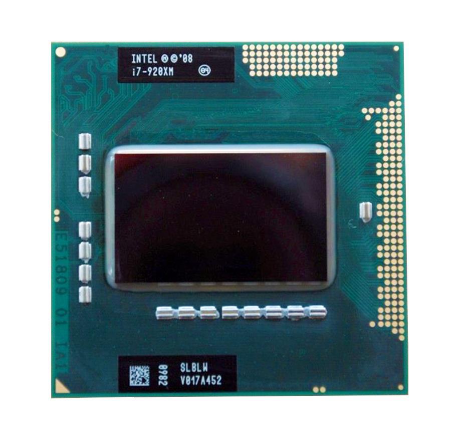 I7-920XM Intel 2.00GHz Core i7 Mobile Processor Extreme Edition