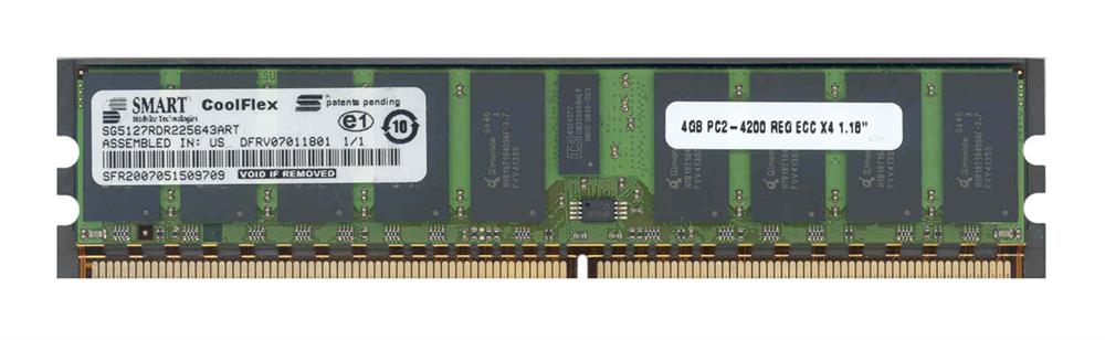 SG5127RDR225643ART Smart Modular 4GB DDR2 PC4200 Memory