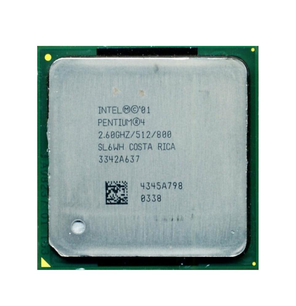 SL6WH Intel 2.60GHz Pentium 4 Processor