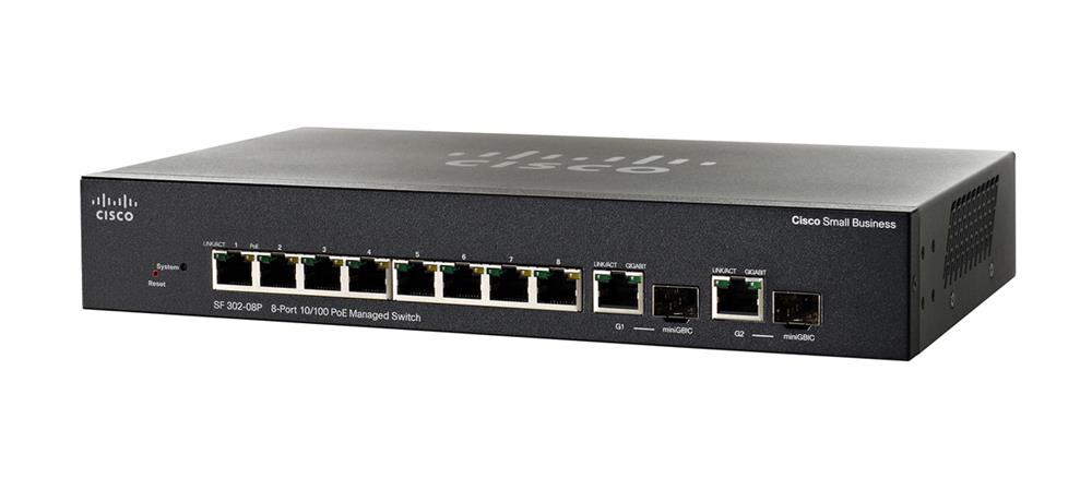 SRW208P-K9-AU Cisco Network Switch